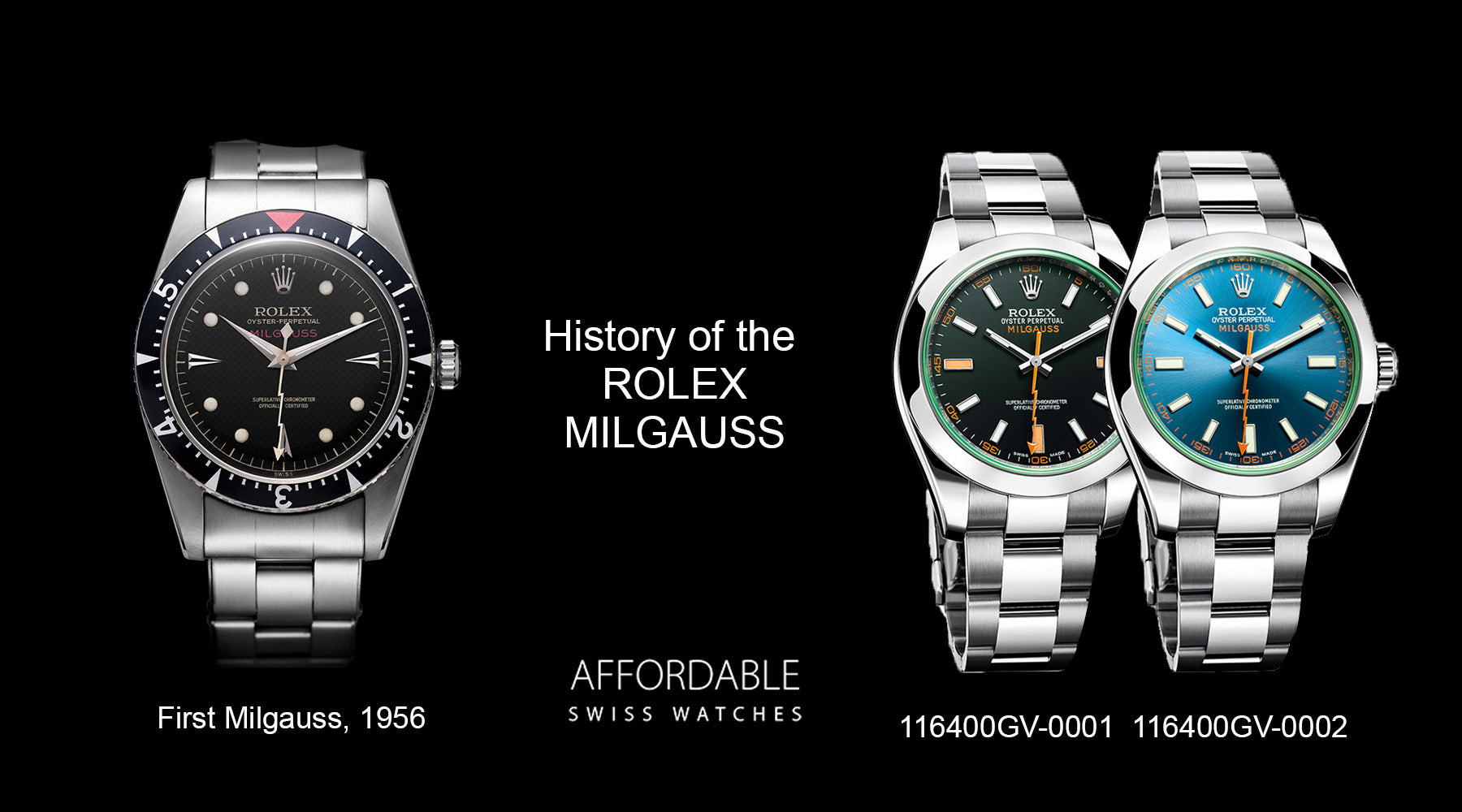 Exploring the History of the Rolex Milgauss – Affordable Swiss Watches Inc.