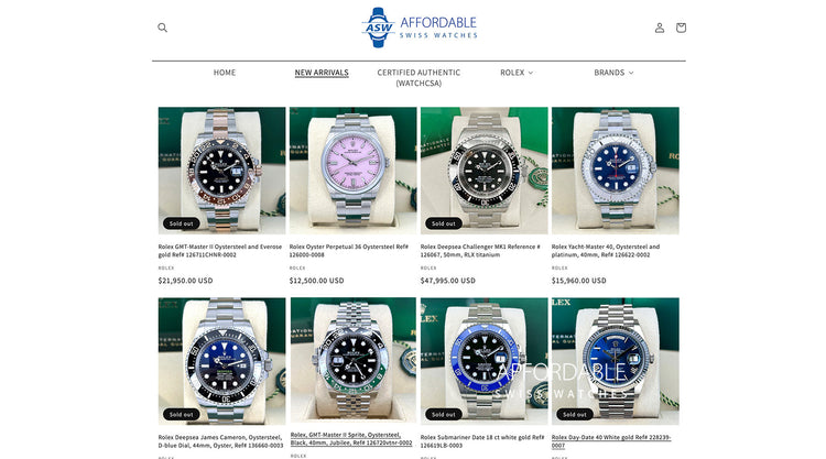 Find Authentic Swiss Watches Online – Affordable Swiss Watches Inc.