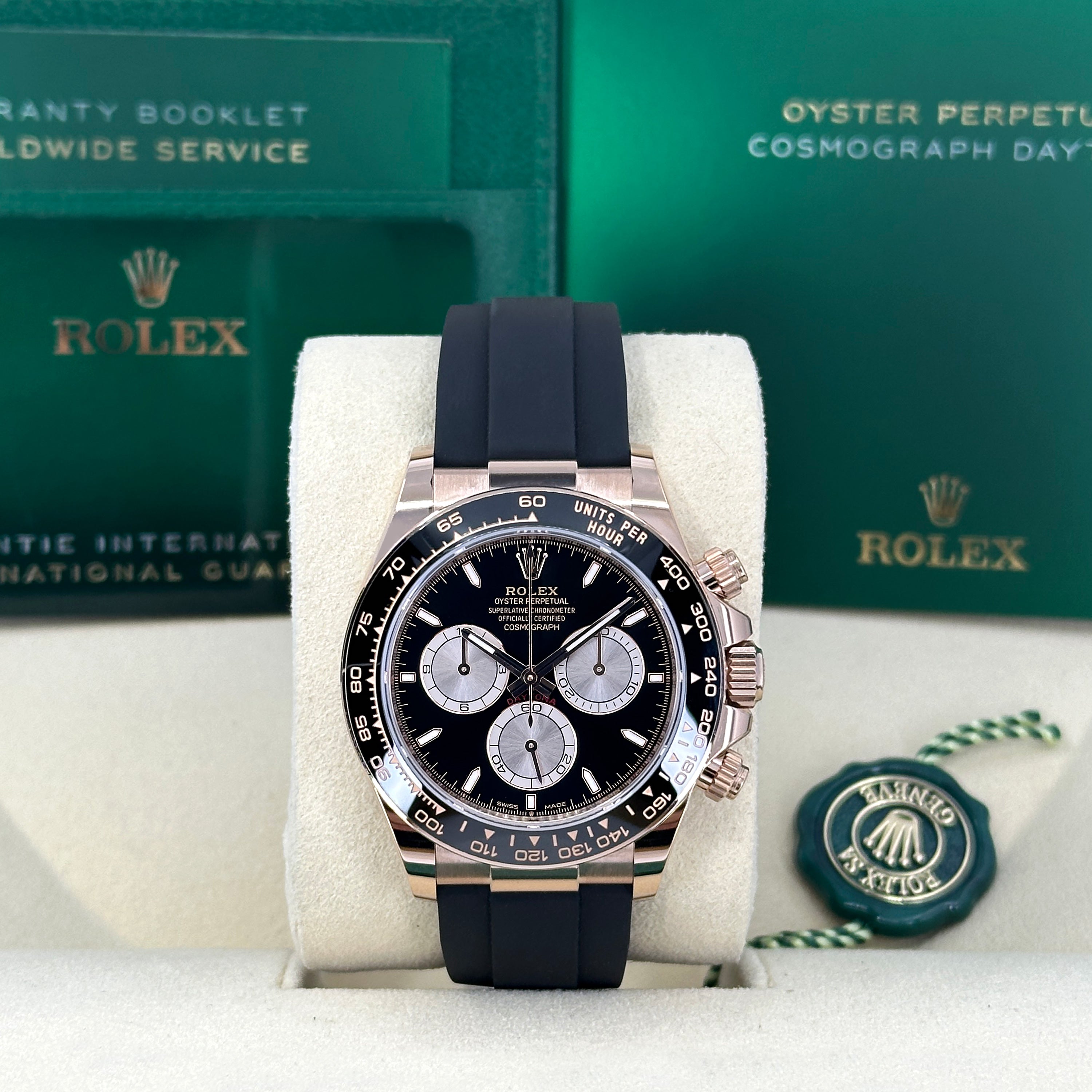 Rolex Cosmograph Daytona 40mm, 18k Everose Gold, Ref# 126515ln-0002 ...