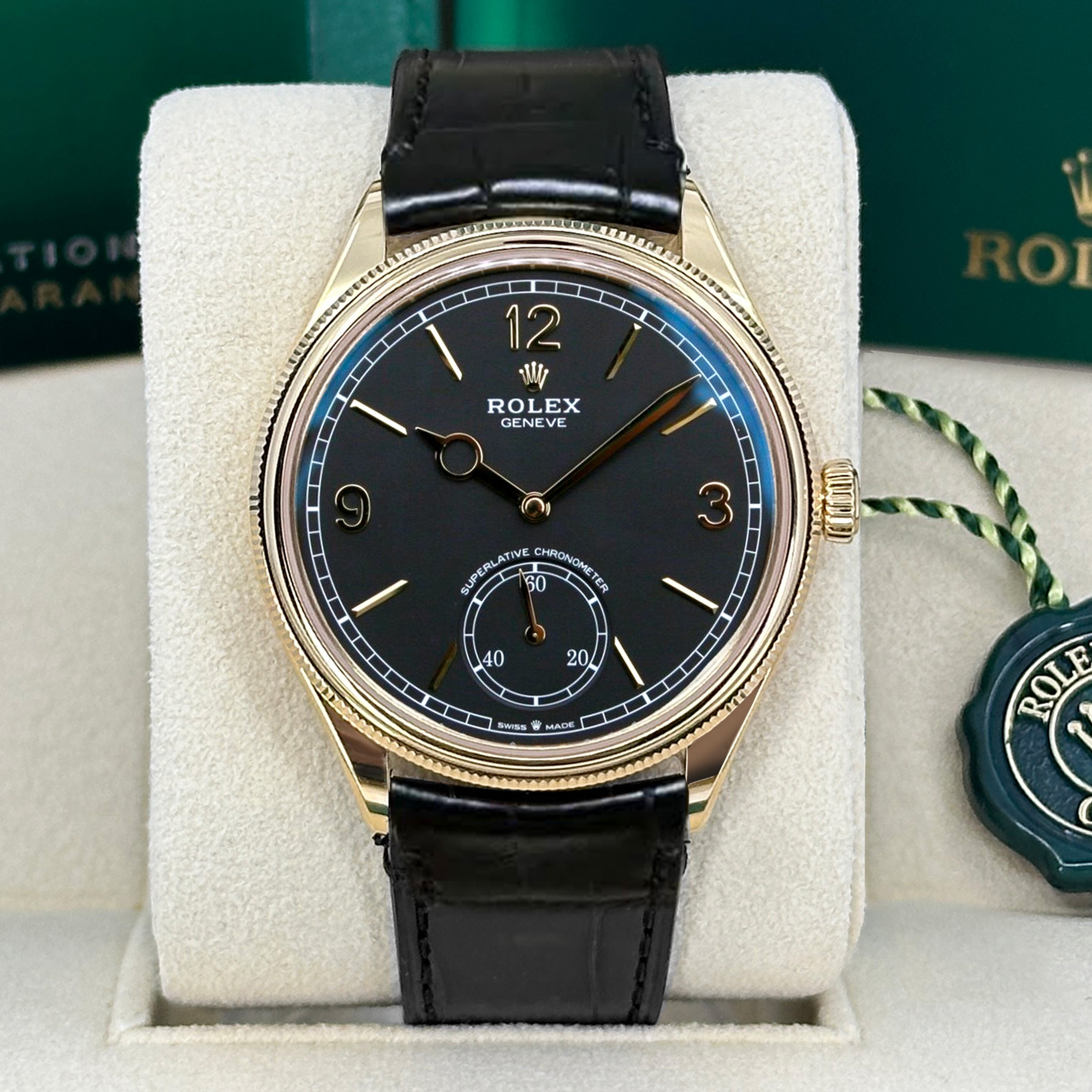 Rolex Perpetual 1908, 39mm, 18k Yellow Gold, Ref# 52508-0002 ...