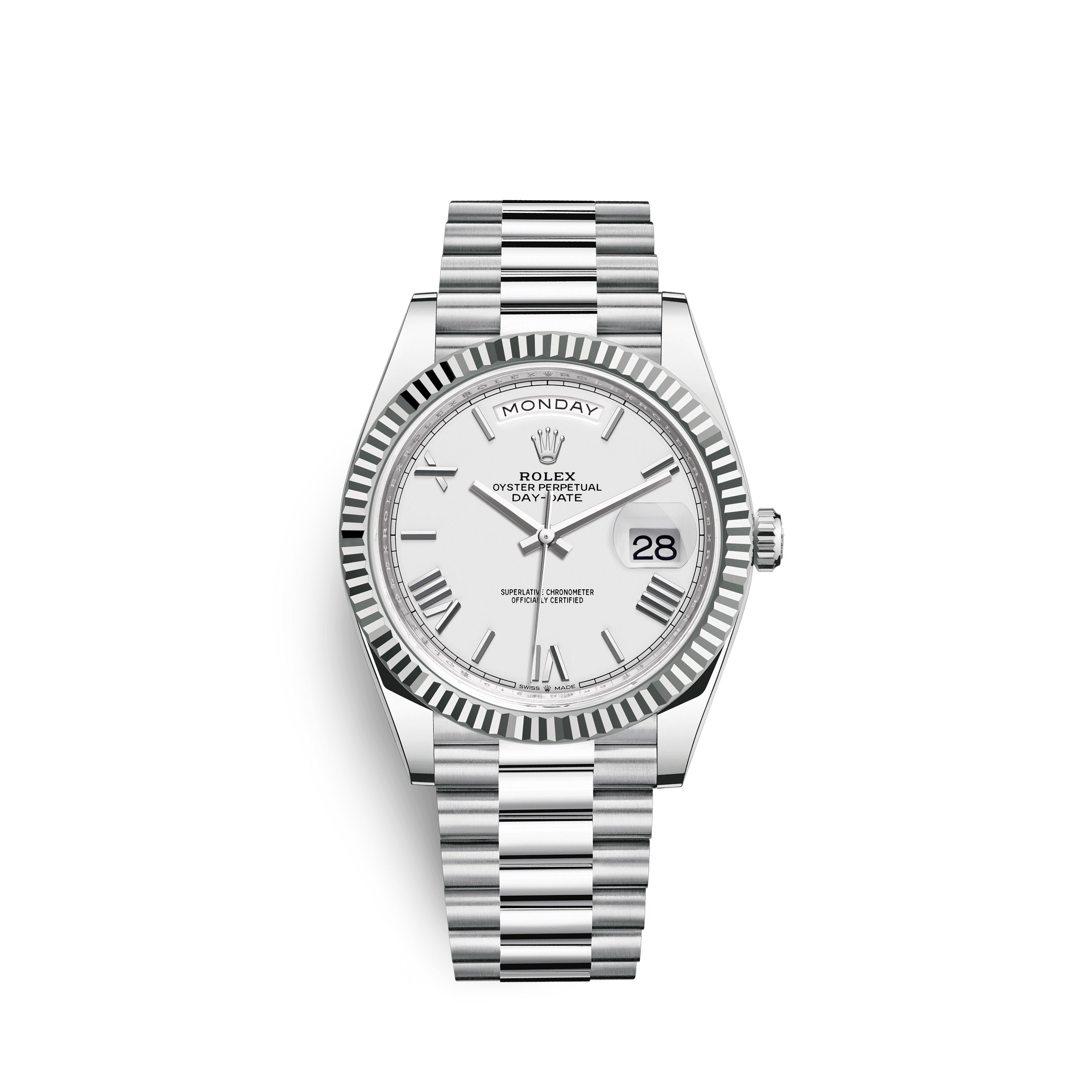 Rolex Day-Date, 40mm, Platinum, Ref# 228236-0010 – Affordable Swiss ...
